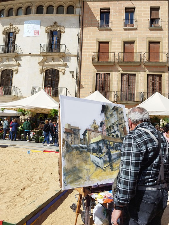 57è Concurs de Pintura Ràpida Mercat del Ram - Ajuntament de Vic